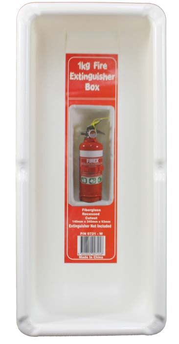 Fire extinguisher box – Ashmores Caravan Services & Accessories