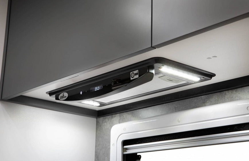 Ranger Rangehood with Single 12v Fan, LED strips – Ashmores Caravan ...