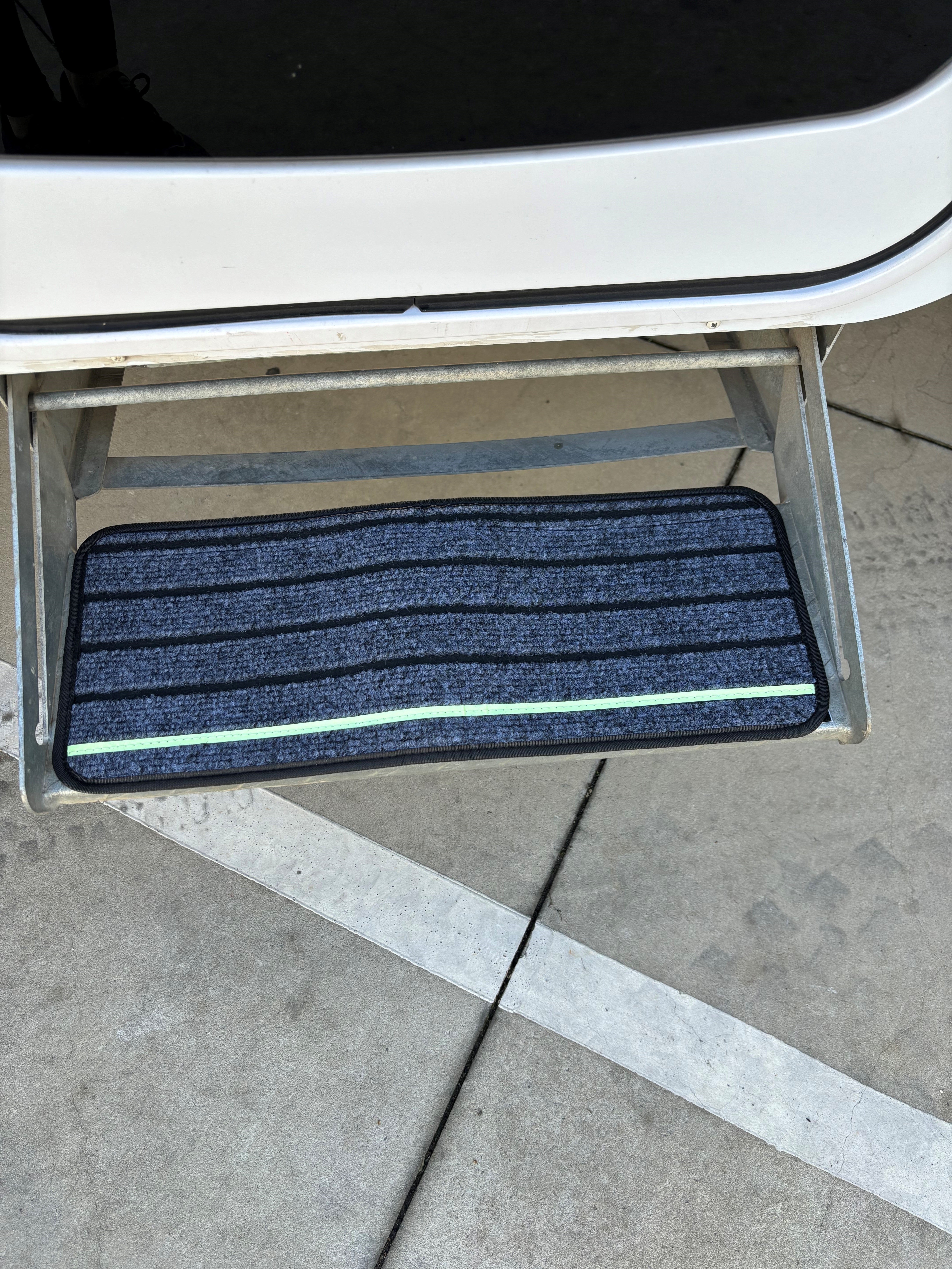 Velcro Step Mat with glow in the dark strip | Caravan Accessories ...